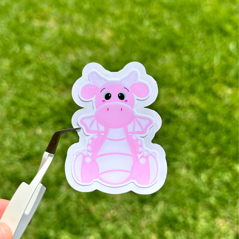 CHARLIE THE DRAGON - STICKER – Yarntastic Charlie